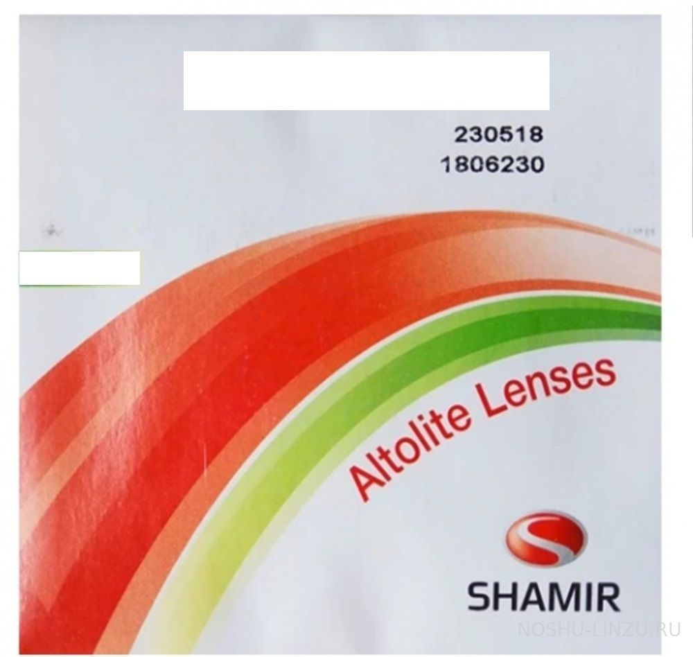 Линза для очков Shamir Altolite 1.50 HMC - купить с доставкой по ...