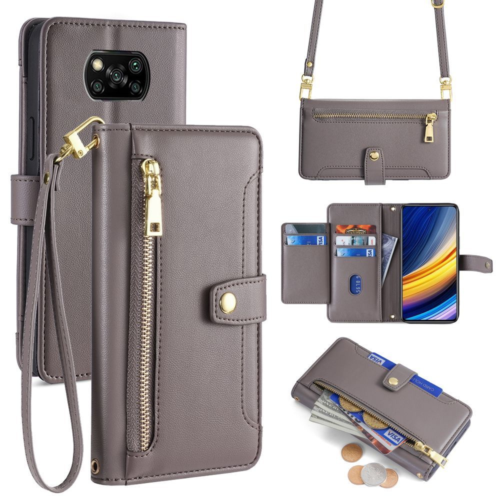 Чехол книжка luxury для Xiaomi Poco X3 и X3 Pro / Поко Х3 и Х3 Про (со ...