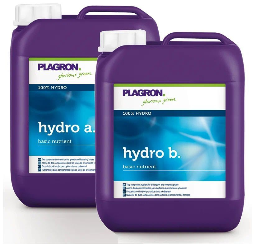 Удобрение для гидропоники Plagron Hydro A+B 5 л. - купить с доставкой ...