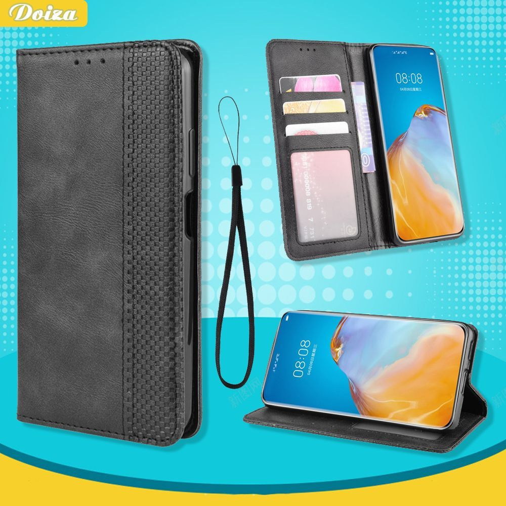 Противоударный Чехол на Tecno Spark 10 Pro 4g с карманом для фото и карт Чехол книжка для