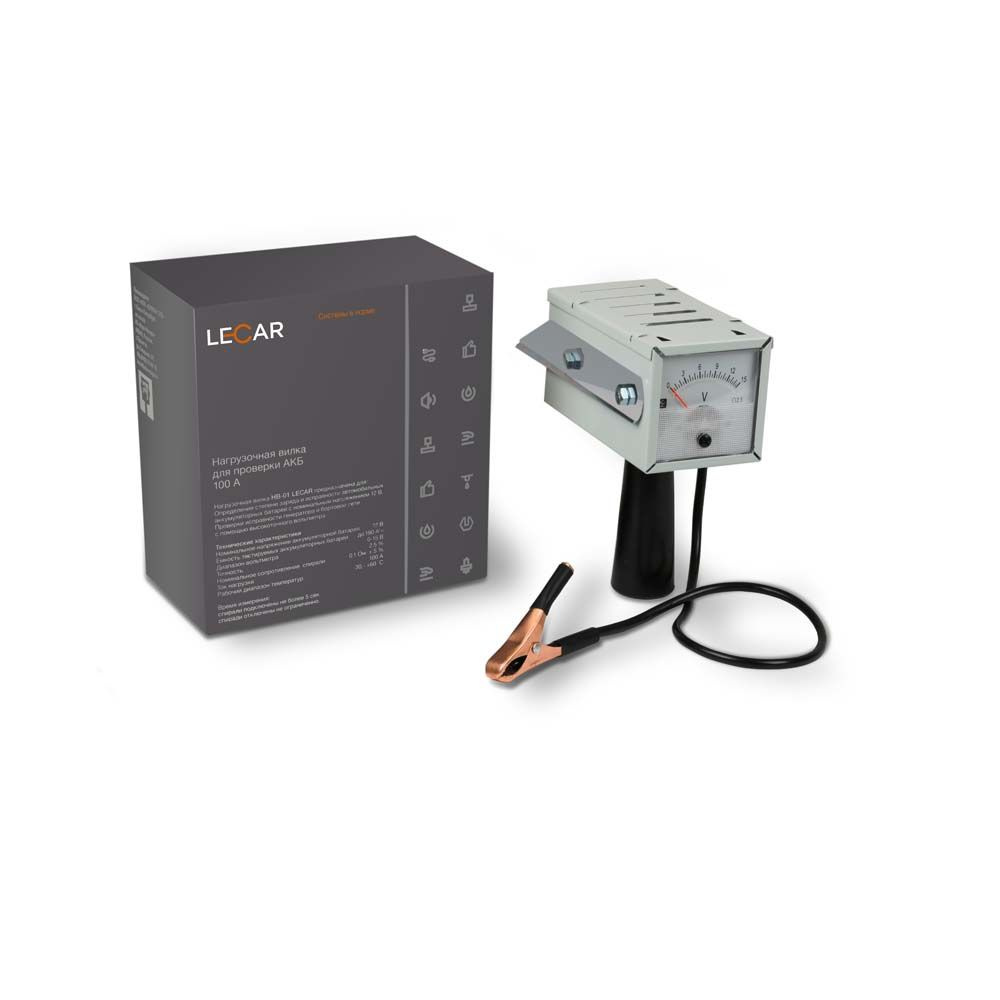 Нагрузочная вилка НВ01 для проверки АКБ, 100А - купить с доставкой по ...