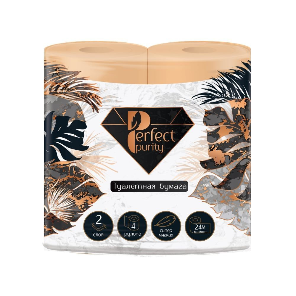 Perfect Purity Туалетная бумага 4 шт - купить с доставкой по выгодным ...