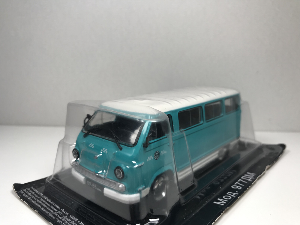 Коллекционная масштабная модель автомобиля РАФ-977 ДМ / Автолегенды /масштаб 1:43 купить на OZON ...