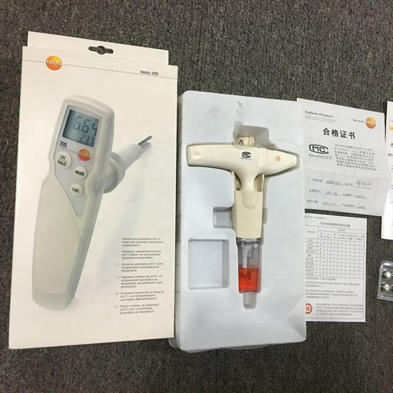 testo 205 Портативный pH-метр 0563 2051 - купить по выгодной цене в ...