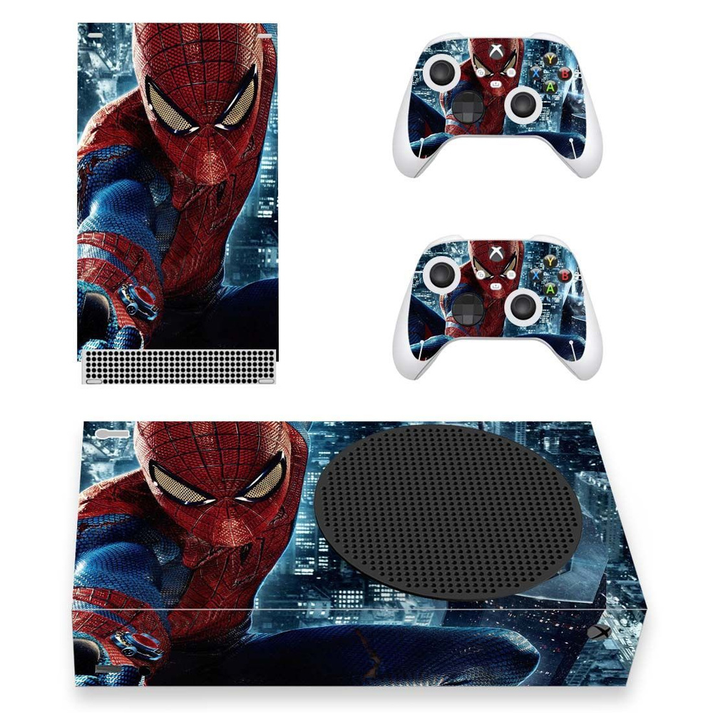 Набор наклеек Xbox SERIES S Человек-паук Виниловая защита консоли ...