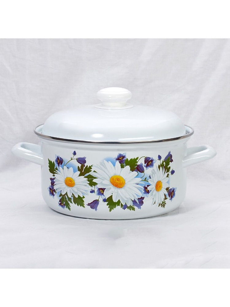 Кастрюля Лысьвенские эмали, Эмалированная сталь, 3 л - купить по ...