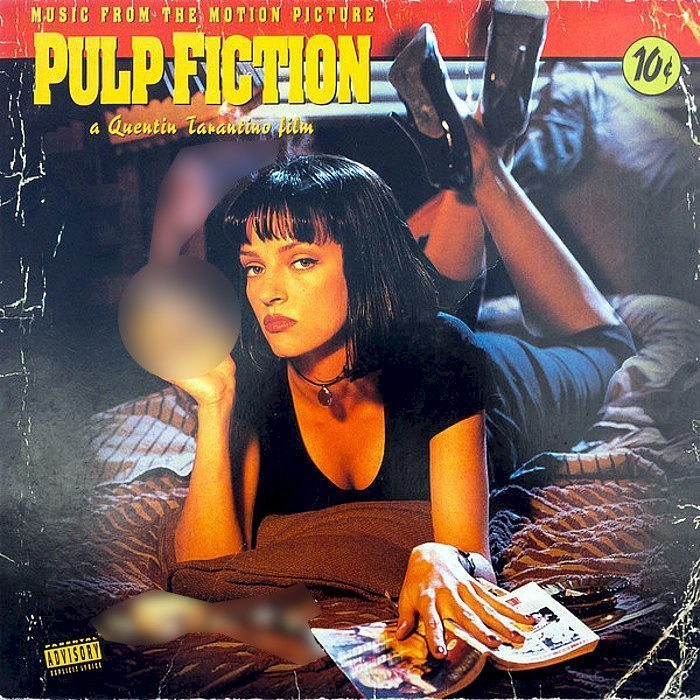 Винил пластинка Криминальное чтиво. Саундтрек к фильму. Pulp Fiction ...