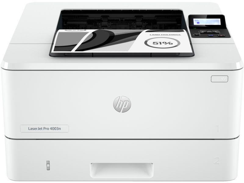 Принтер лазерный HP LaserJet Pro 4003N 2Z611A, лазерная печать, белый ...