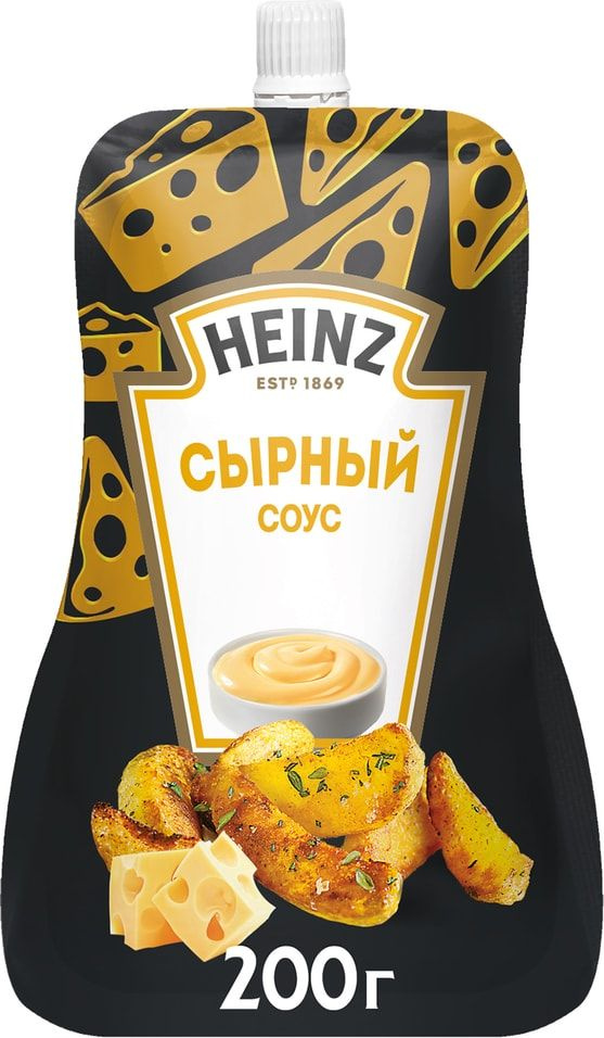 Соус Heinz Сырный на основе растительных масел 200г х1шт - купить с ...