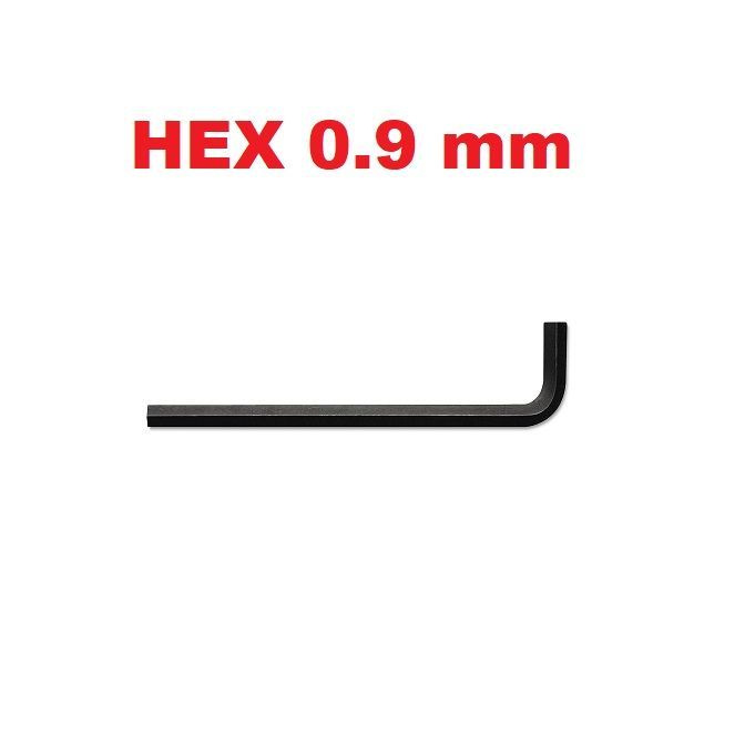 Ключ шестигранный 0,9 мм под шестигранник Г-образный ключ SW DIN 911 ...