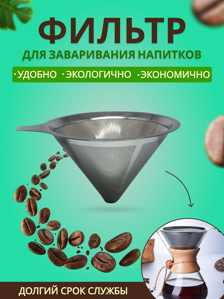 Многоразовый фильтр для кофе фильтры для кофеварки ситечко - купить с ...