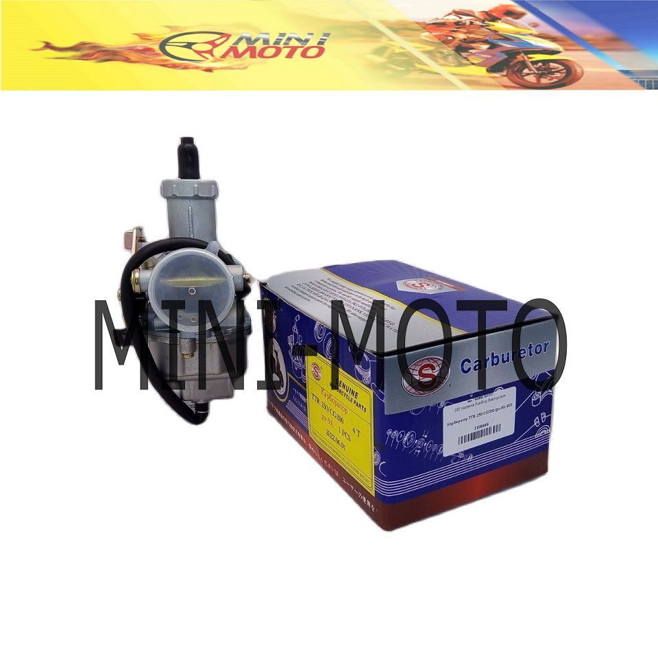 Карбюратор TTR-250/CG200 (pz-30) SEE - купить по низким ценам в интернет-магазине OZON (882820775)
