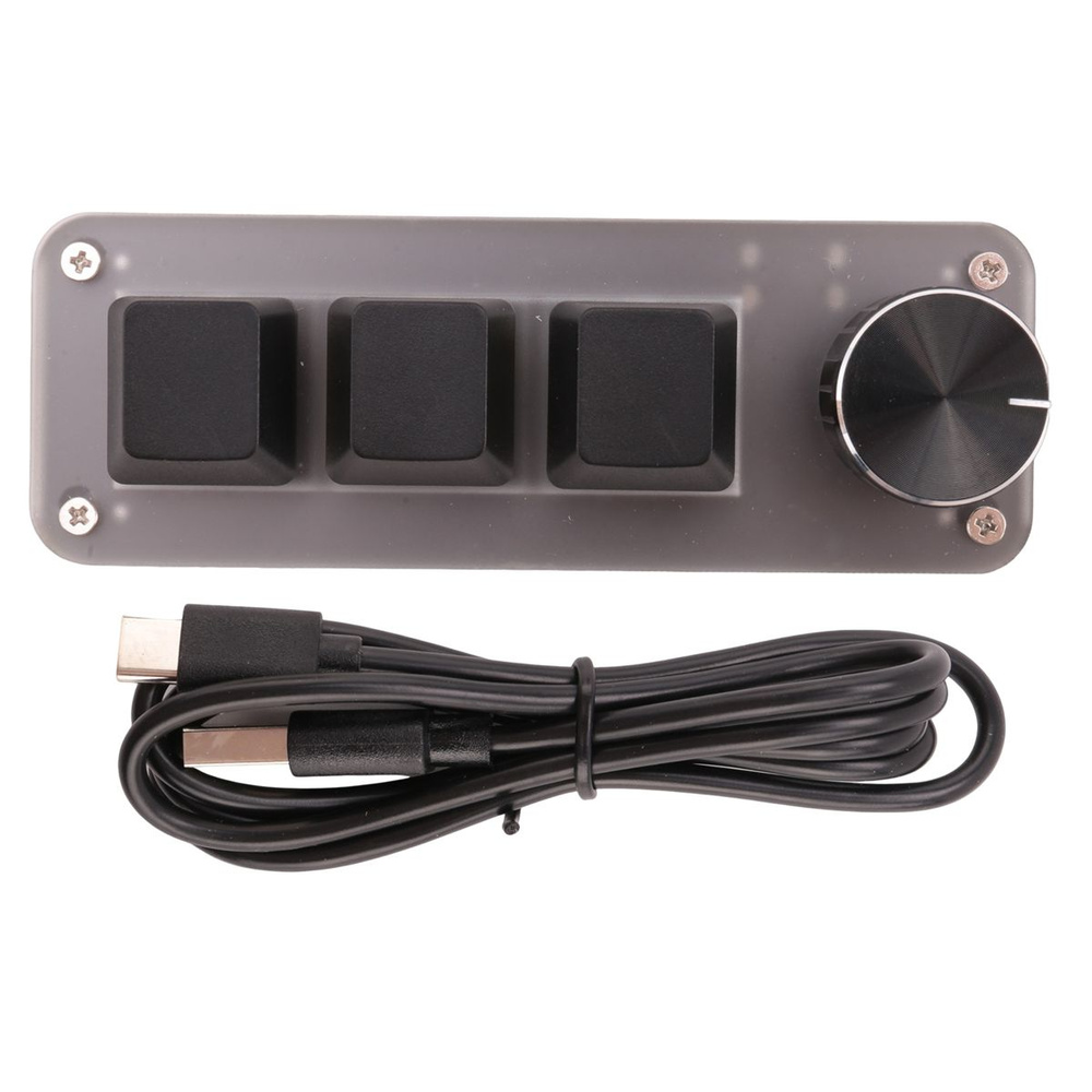 Трехклавишная USB-проводная мини-клавиатура, механическая клавиатура ...