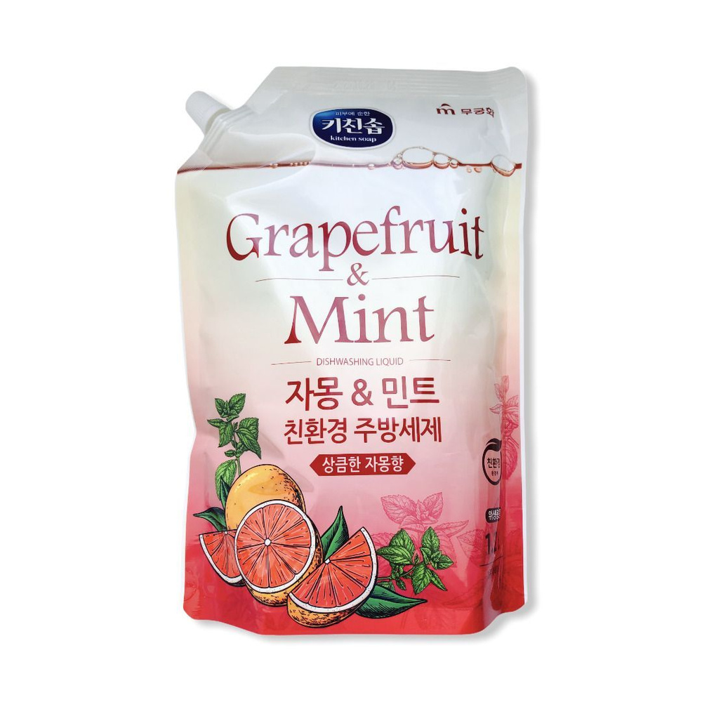 Mukunghwa Средство для мытья посуды Грейпфрут и ментол Grapefruit Mint ...