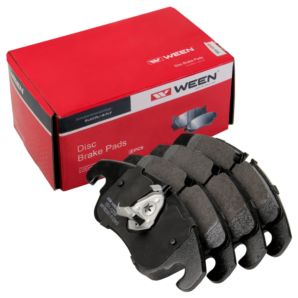 Тормозные колодки дисковые WEEN 151-1259 купить на OZON по низкой цене (1061660879)