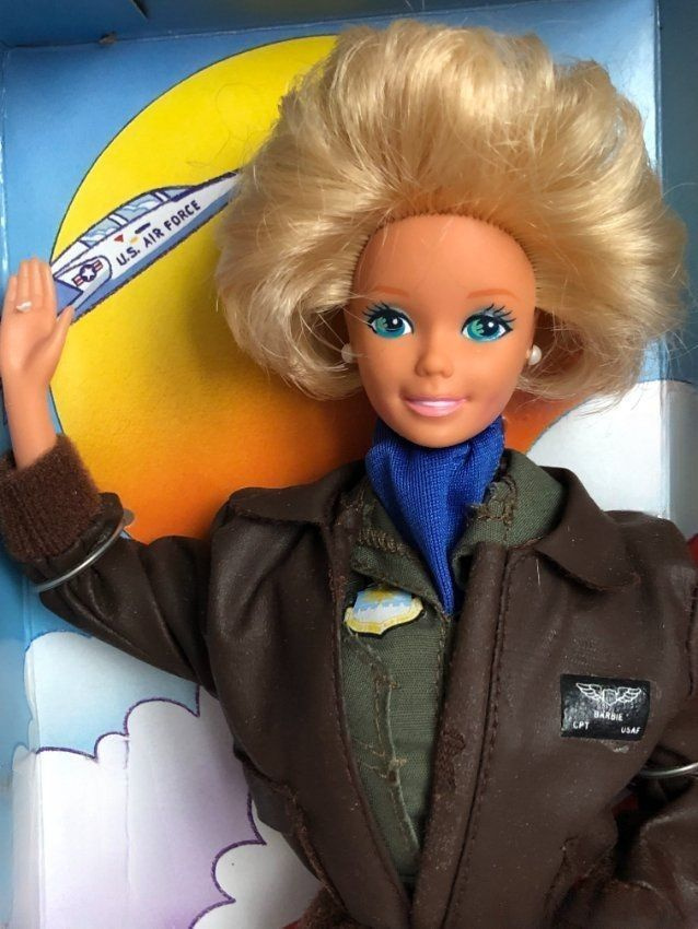 Кукла Barbie Air Force 1990 коллекционная (Барби Воздушные силы, 1990 г ...