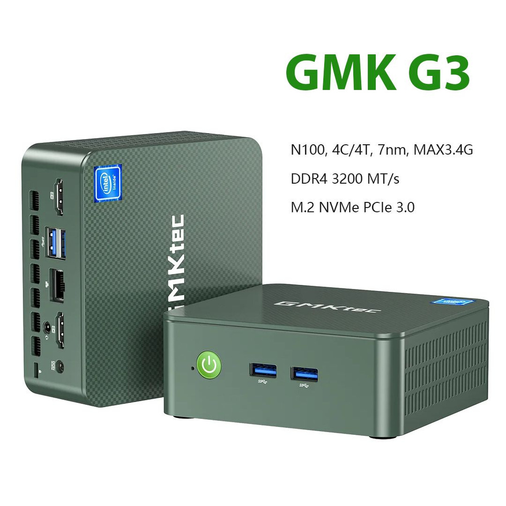 Купить компьютер GMKtec GMK G3, по низкой цене: отзывы, фото, характеристики в интернет-магазине ...