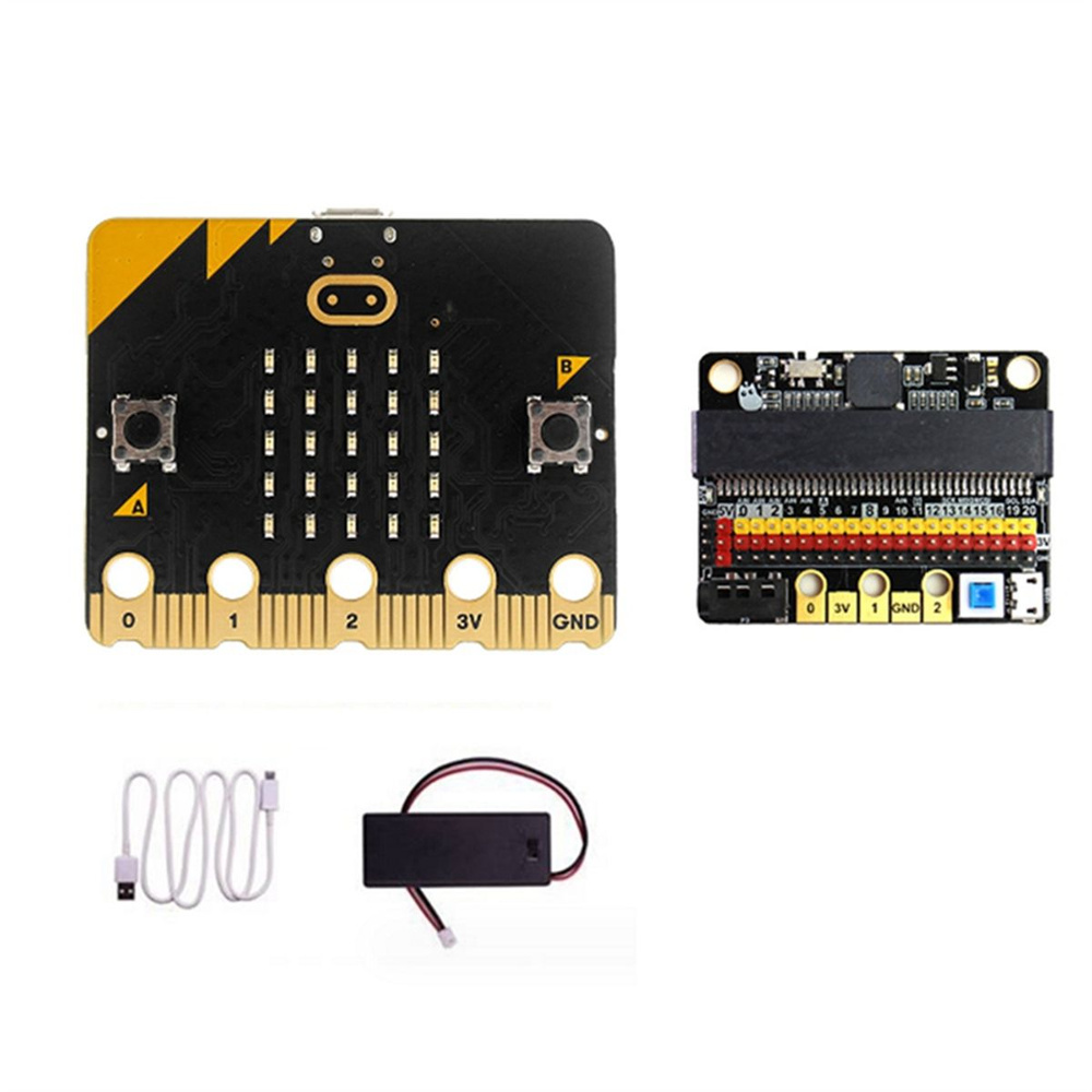 Материнская плата Bbc Microbit V2.0. Введение в графическое программирование на Python. Плата ...