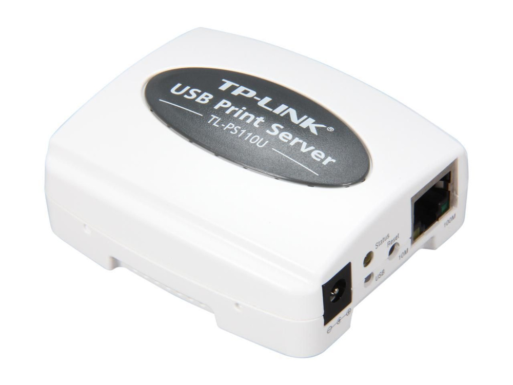 Принтер TP-Link Сервер печати TL-PS110U Fast Ethernet RJ45 USB 2.0 ...