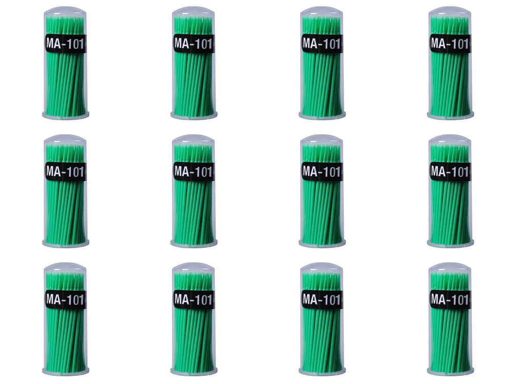 Kristaller Микробраши для нанесения растворов MA-101 Fine, одноразовые ...