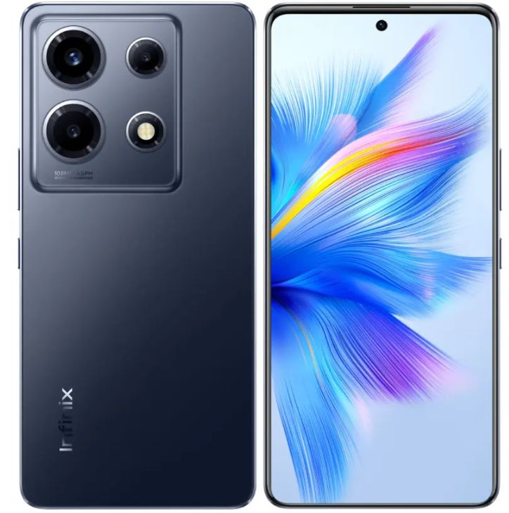 Смартфон Infinix NOTE 30 VIP 256 ГБ 8 ГБ Черный OLED/AMOLED 2 SIM ...