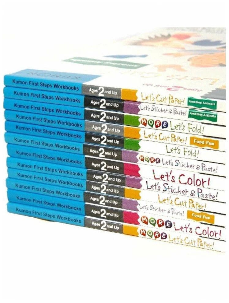 Kumon First Steps Workbooks (12 books), KUMON, TheBookCorner | Kumon ...