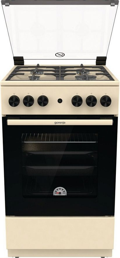 Плита газовая GORENJE GG5A21BEF бежевая купить c доставкой на OZON по ...