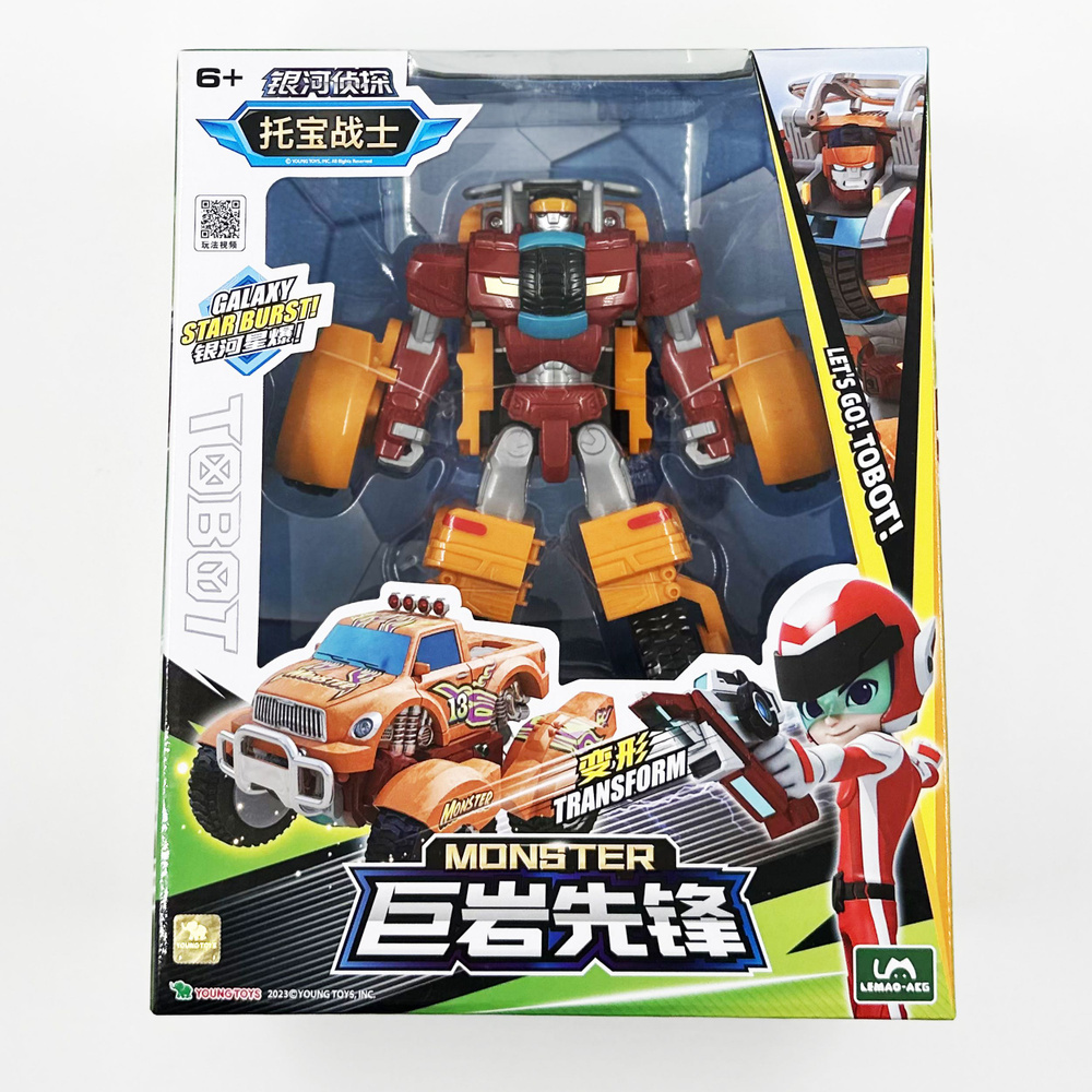 Трансформер Tobot Монстер Monster 22см-2024 - купить с доставкой по ...