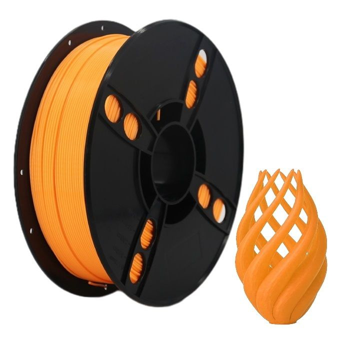 Пластик для 3D принтера PLA 1kg/roll 1.75mm Fluo Orange / TOYAR (52013 ...