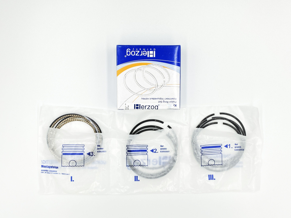 Кольца поршневые HERZOG 80,0 K7J K7M K4M Логан, Ларгус, Дастер, Меган, Сандеро, Клио - Herzog ...