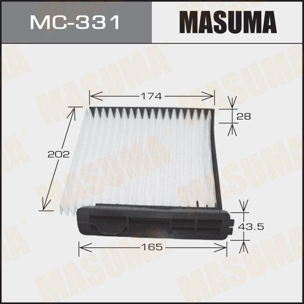 Фильтр салона Masuma MC-331 купить на OZON по низкой цене (1844201427)
