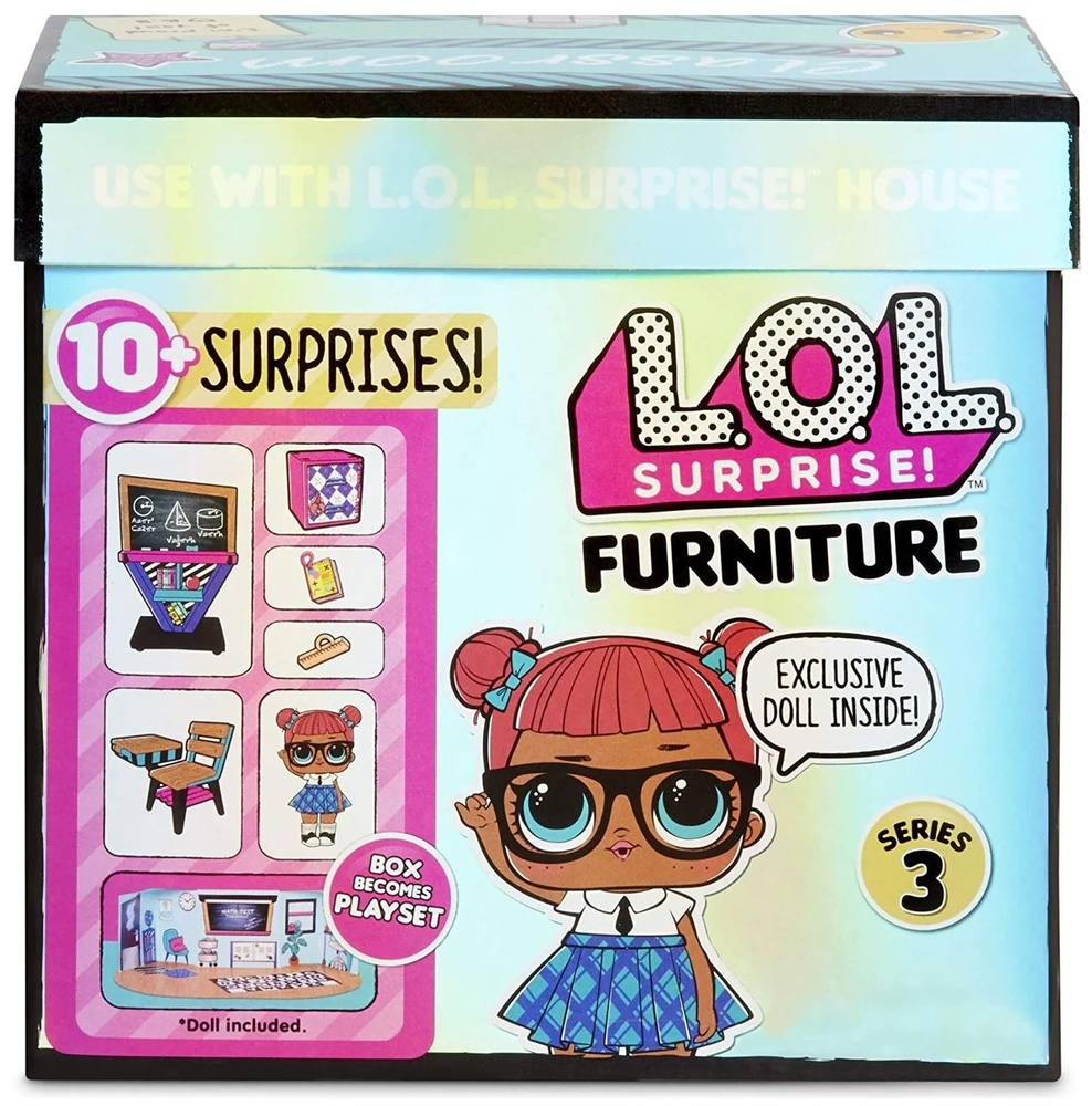 Игровой набор LOL Surprise Furniture Classroom with Teacher's Pet ...