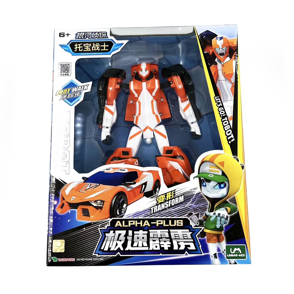 Трансформер Tobot Альфа Плюс Alpha Plus 20см - купить с доставкой по ...