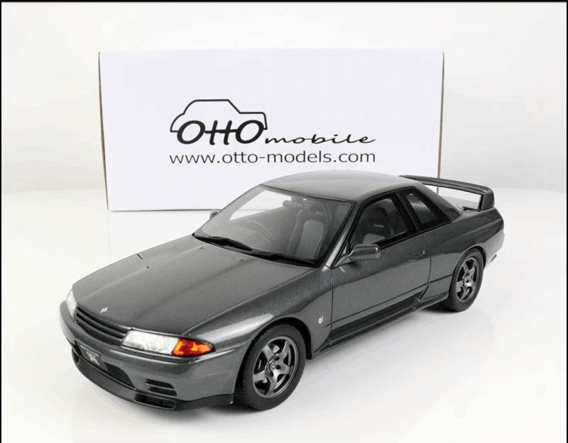 Машинка OTTO MOBILE 1:18 NISSAN SKYLINE R32 GTR KH2 Edition resin car ...