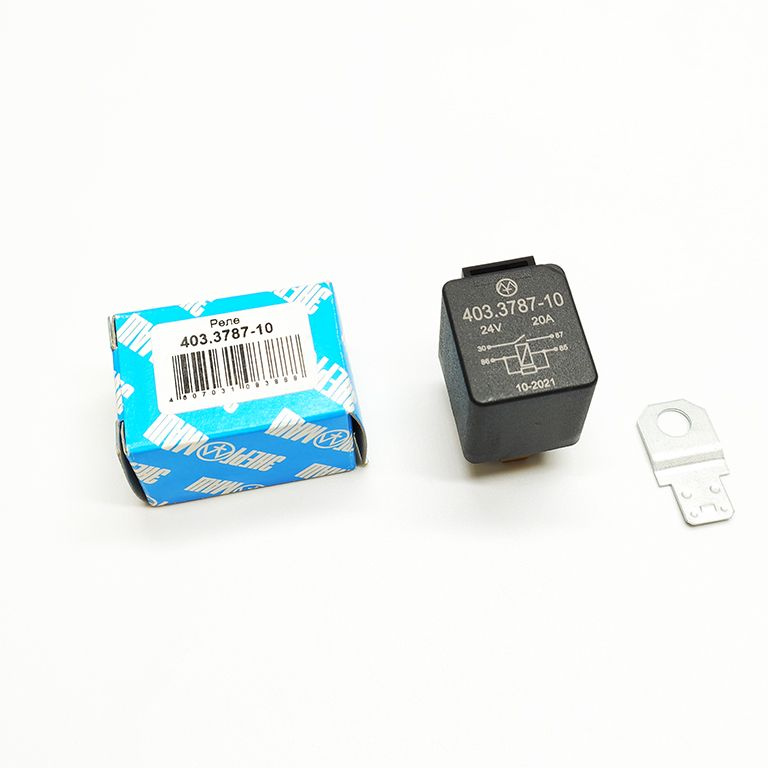 Реле 24V 20A 4 контакта с резистором 403.3787-10 ЭНЕРГОМАШ - АВАР арт ...