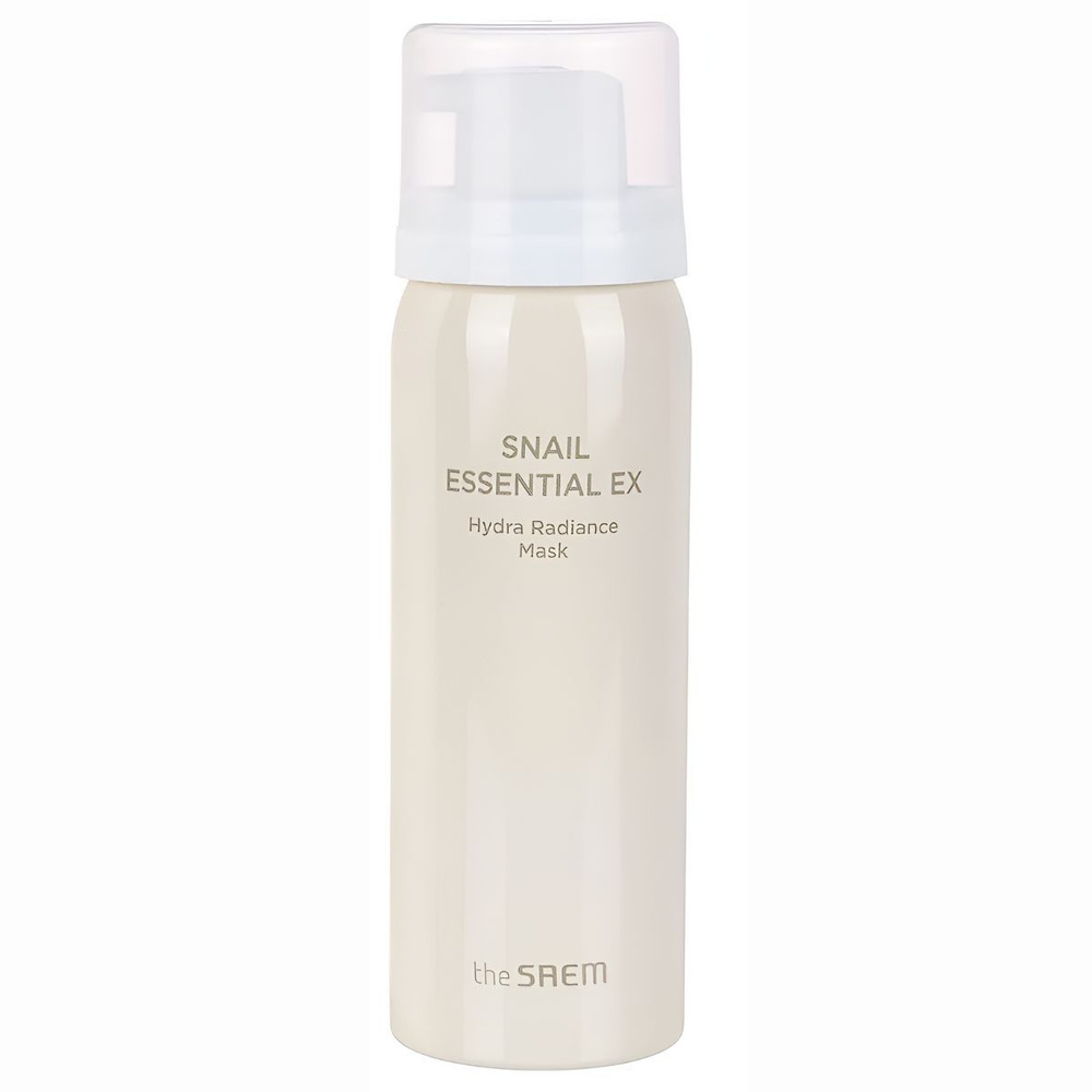 Несмываемая маска для лица с муцином улитки The Saem Snail Essential EX ...