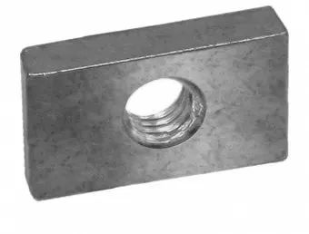 Прямоугольная гайка М8 25,5х14,0х5,0 мм (1 шт) - купить с доставкой по ...