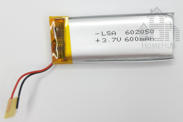 Аккумулятор Li-pol, 602050, 3.7V, 600mAh купить на OZON по низкой цене ...