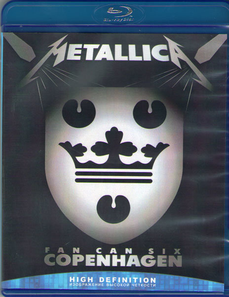 Metallica Fan Can Six Live in Copenhagen (Blu-Ray диск) - купить с ...