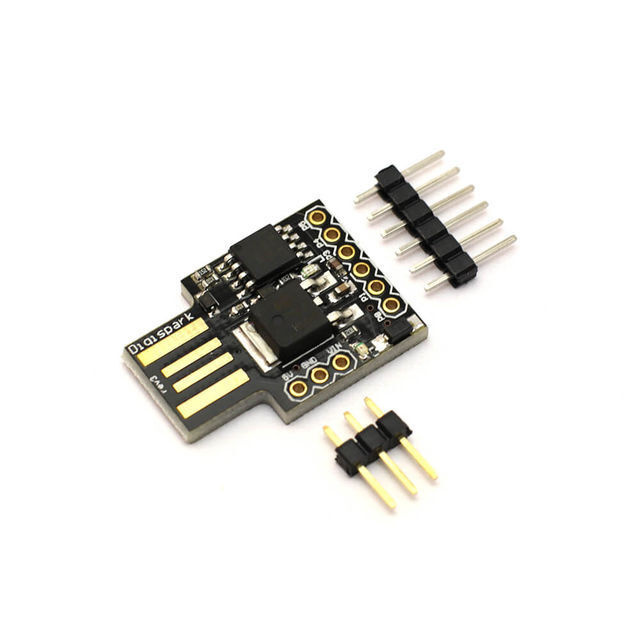 Digispark USB-A (маленькая Arduino-совместимая плата) - купить с доставкой по выгодным ценам в ...