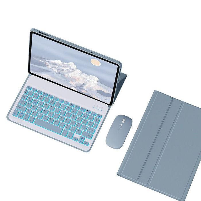 Чехол-клавиатура для Xiaomi Redmi Pad 10.6" 2022 с клавиатурой и мышью ...