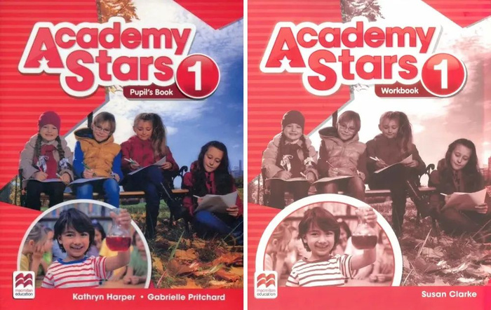 Комплект Academy Stars 1 Students Book + Workbook with CD | Harper ...