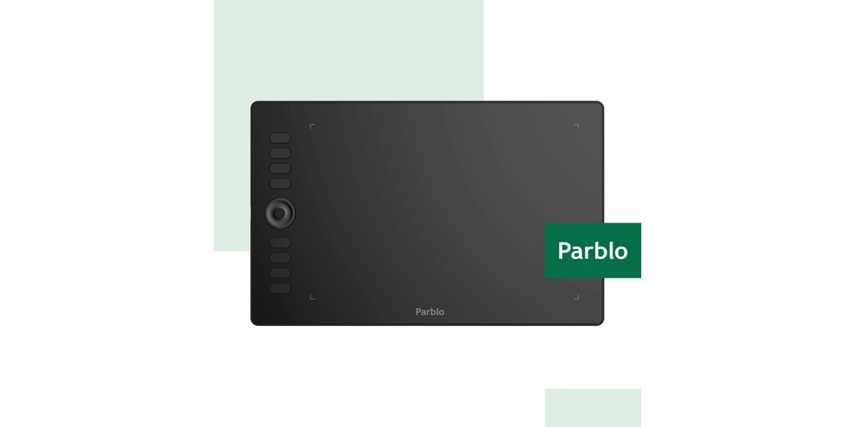 Графический планшет PARBLO A610 Pro, A4, Android, Mac OS, 8192 уровня ...