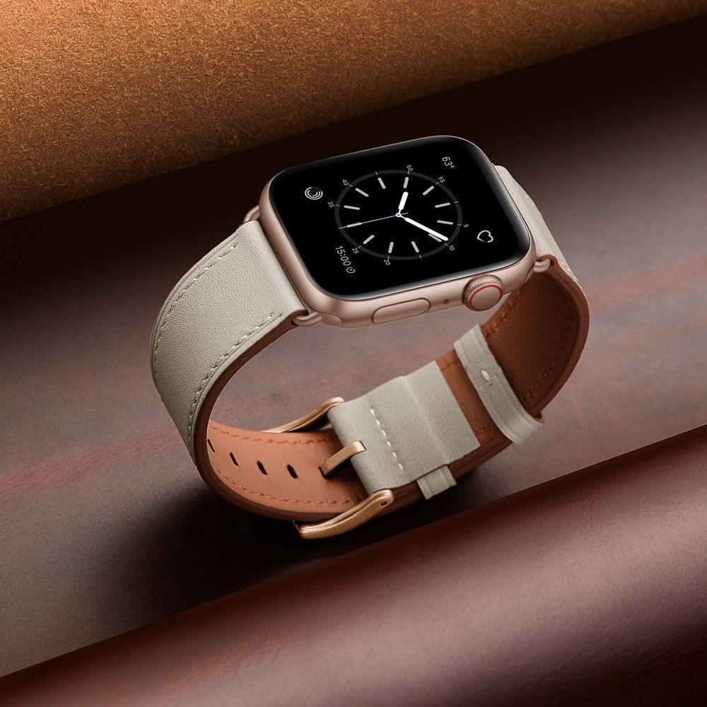 Коричневый ремешок для Apple Watch 42/44/45/46/49mm Series 1-11 SE ...