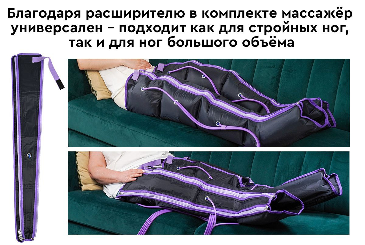 PLANTA Профессиональный компрессионный лимфодренажный массажер для тела ...