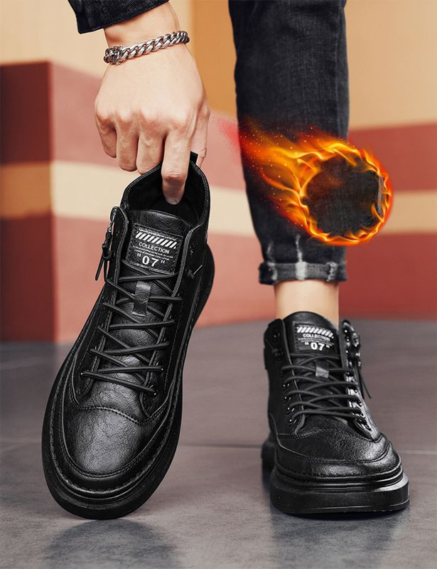 Рельефный рисунок подошвы Мужской KERNA Натуральная кожа Бадминтон, Баскетбол, размер 40 R ...