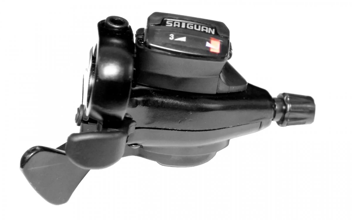 Шифтер левый SAIGUAN KD-71-3SI 3ск, триггер (черный) купить на OZON по ...