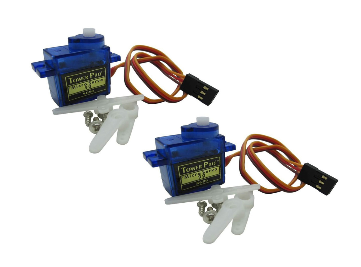 2 шт! Сервопривод SG 90/Сервомотор SG90 4.8-6V/Ampertok Tower Pro SG90 ...