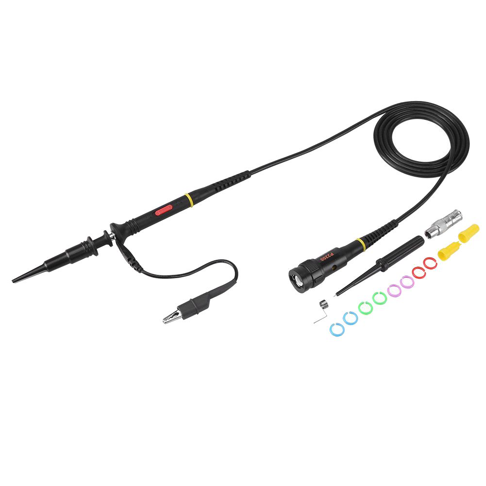 200 МГц Осциллограф Щуп Прицел Тест BNC End Probe P2200 10X 1X Черный с ...