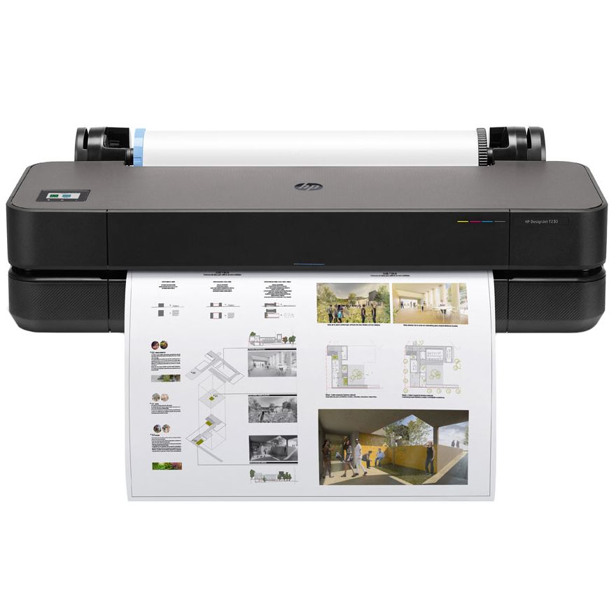 HP Принтер струйный Плоттер HP Designjet T230 (Русская версия ...